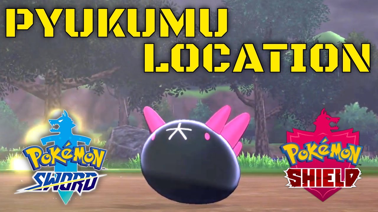 Pokemon Sword And Shield Pyukumuku Location - YouTube