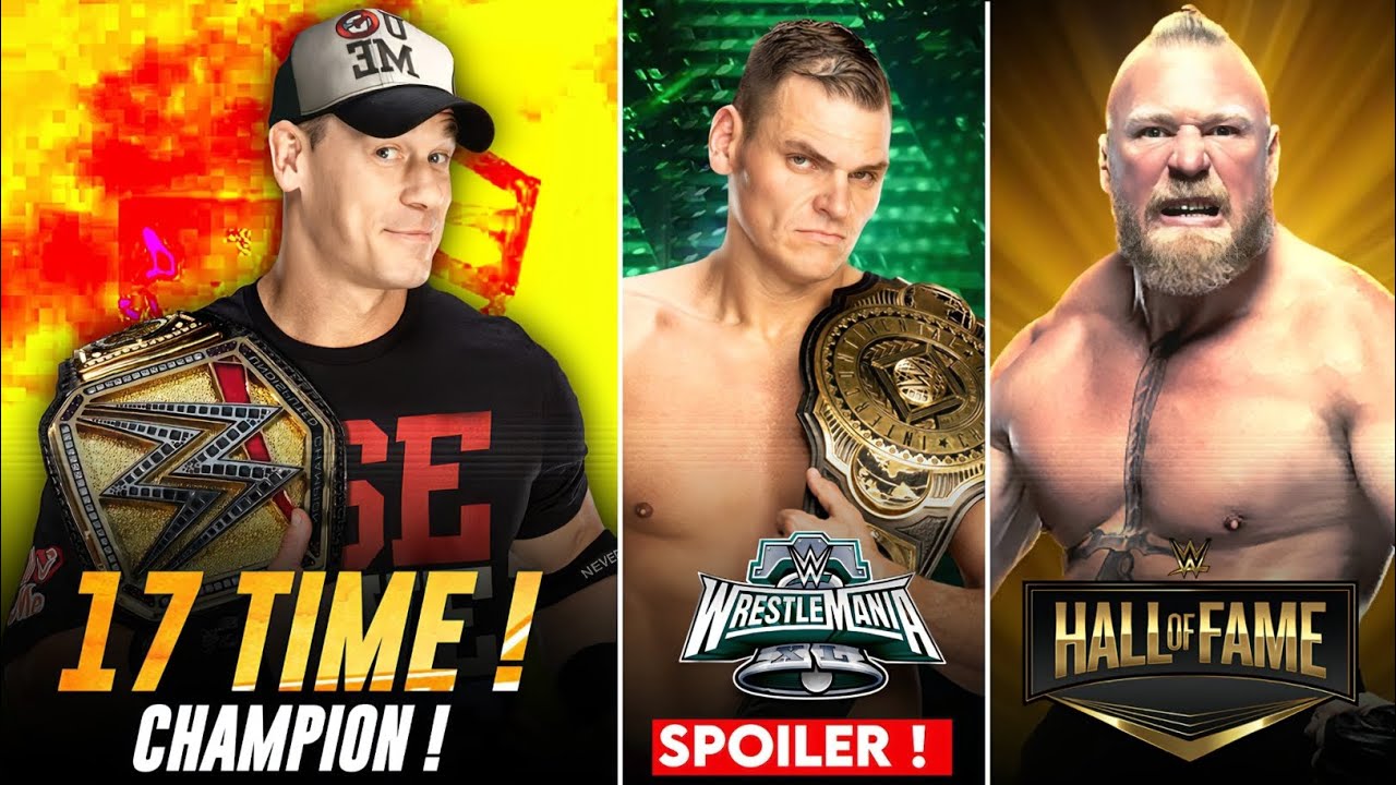 OMG ! John Cena CHALLENGE For 17 TIME Championship | Brock Lesnar ...