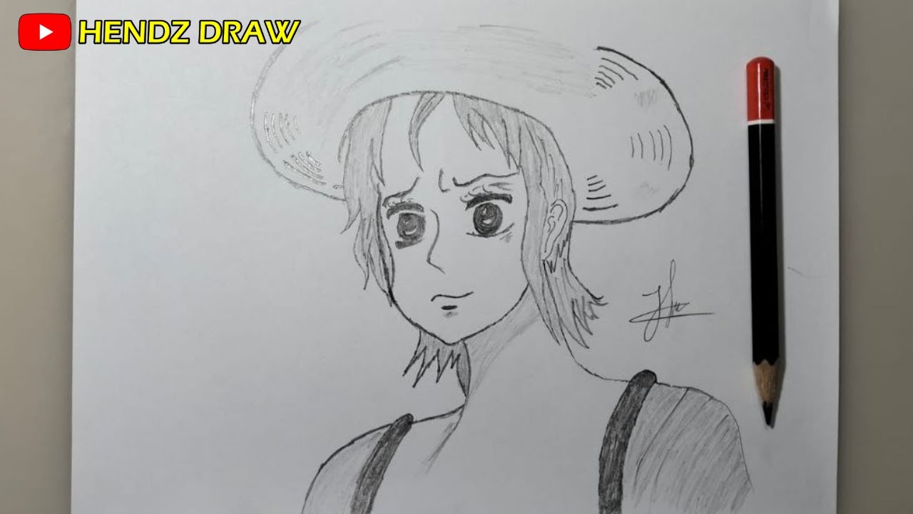How To Draw Nami - One Piece - YouTube