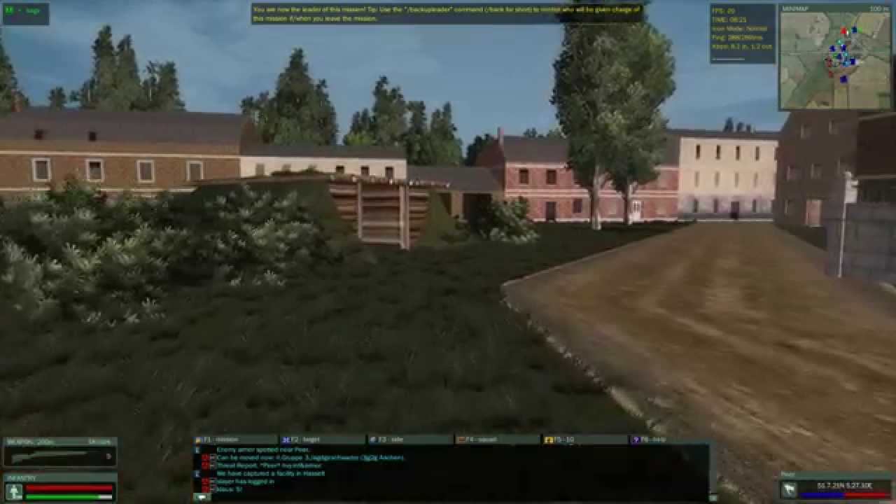 WWII OnLine. BattleGround Europe [031]. Axis side. - YouTube