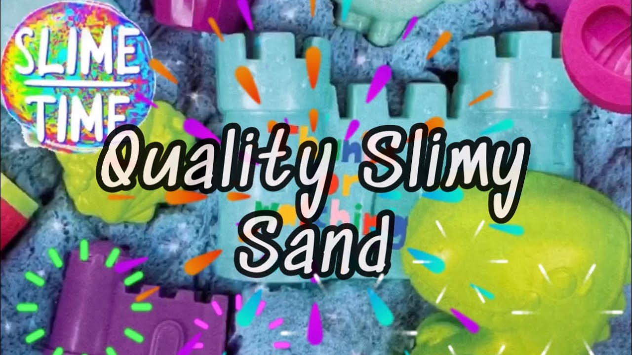 Playing With Quality Slimy Sand YouTube