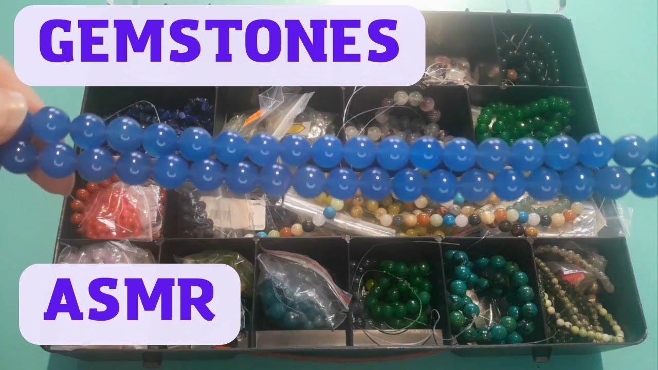 Stone Colourful Satisfying Bracelet Jewelry ASMR #stone #asmr 0703 ...