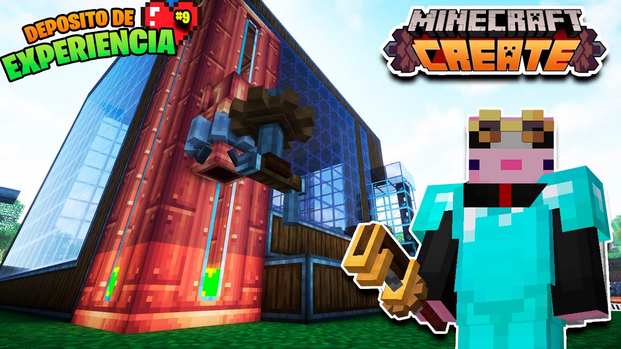 Construí una FABRICA DE EXPERIENCIA con regadera en survival minecraft ...