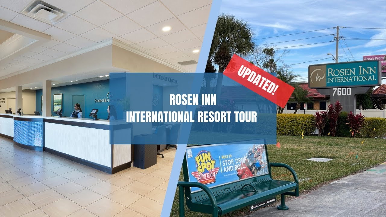 Rosen Inn International Resort Tour - Orlando - International Drive ...