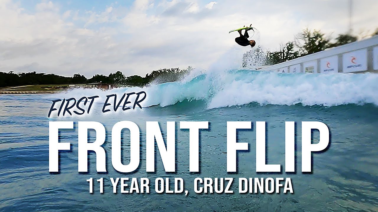 11yr OLD LANDS THE FIRST EVER FRONT FLIP IN SURFING - YouTube