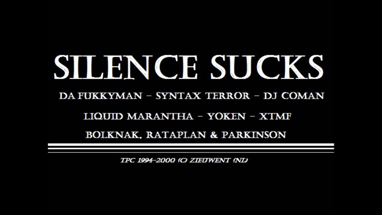 Syntax Terror Punk Motherfucker Silence Sucks - YouTube