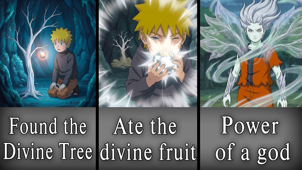 What if Naruto found the Divine Tree as a child and ate its fruit ...