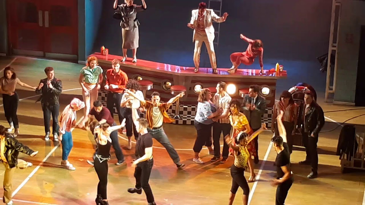 Grease the musical UK tour - YouTube