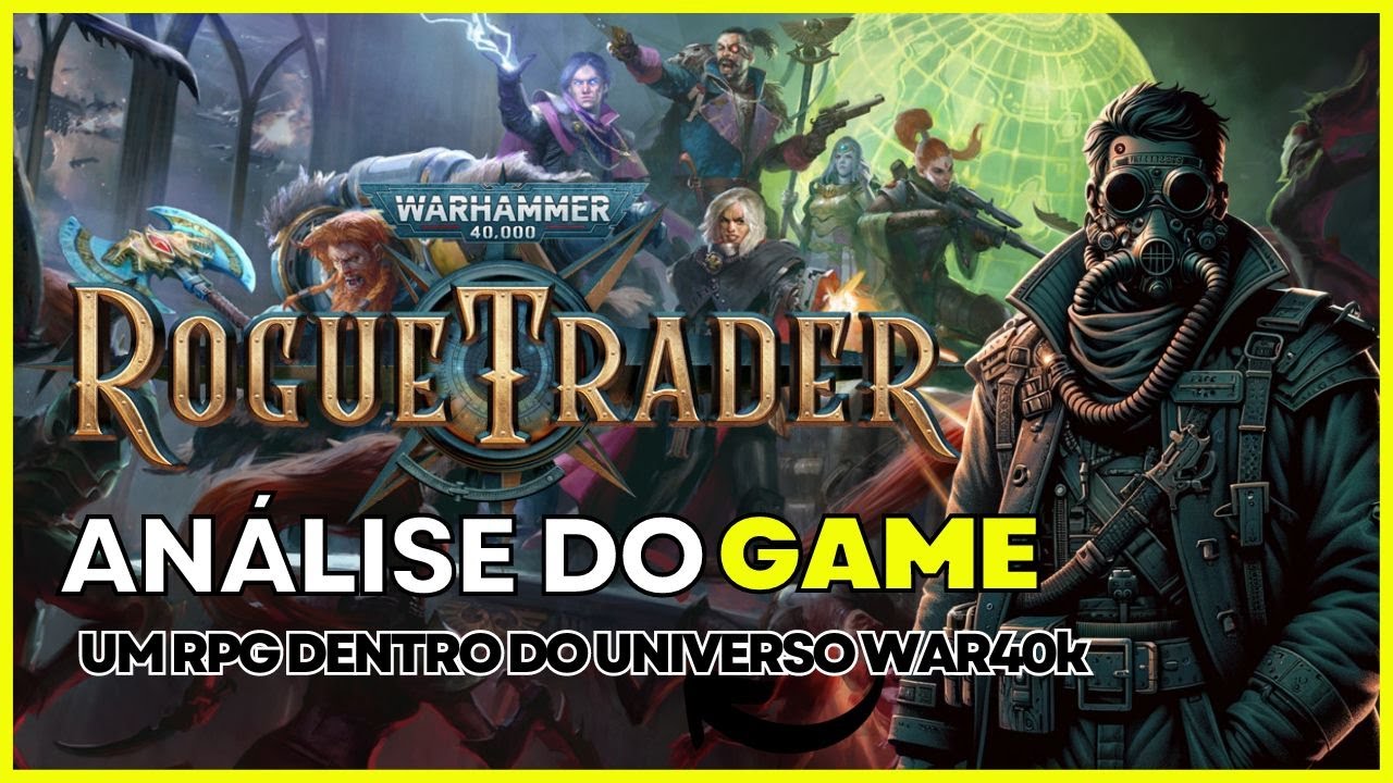 WARHAMMER 40K ROGUE TRADER. Primeiras Impressões e análise do Game. # ...