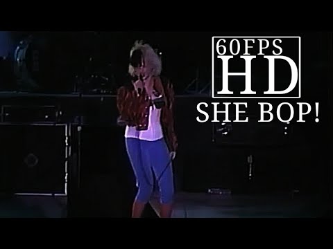 Cyndi Lauper She Bop Live in chile 1989 (Remastered)