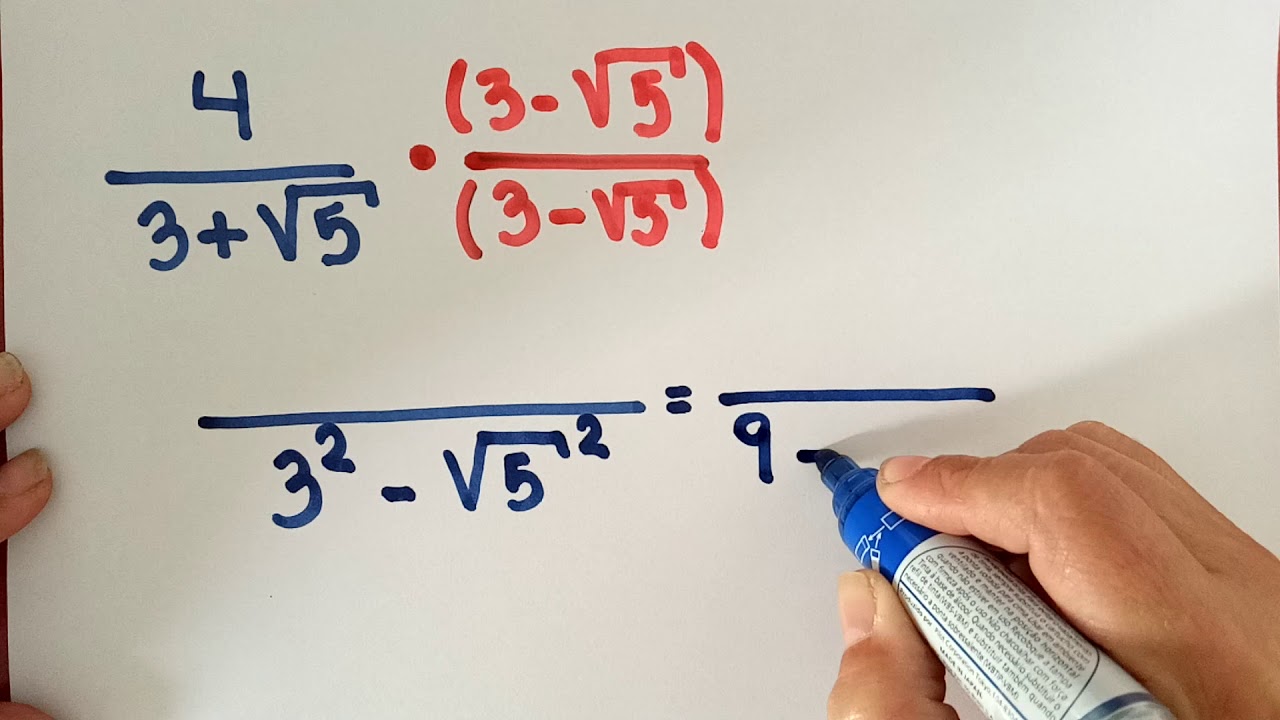EXERCICIO 7 - RACIONALIZAÇÃO DE DENOMINADORES - YouTube