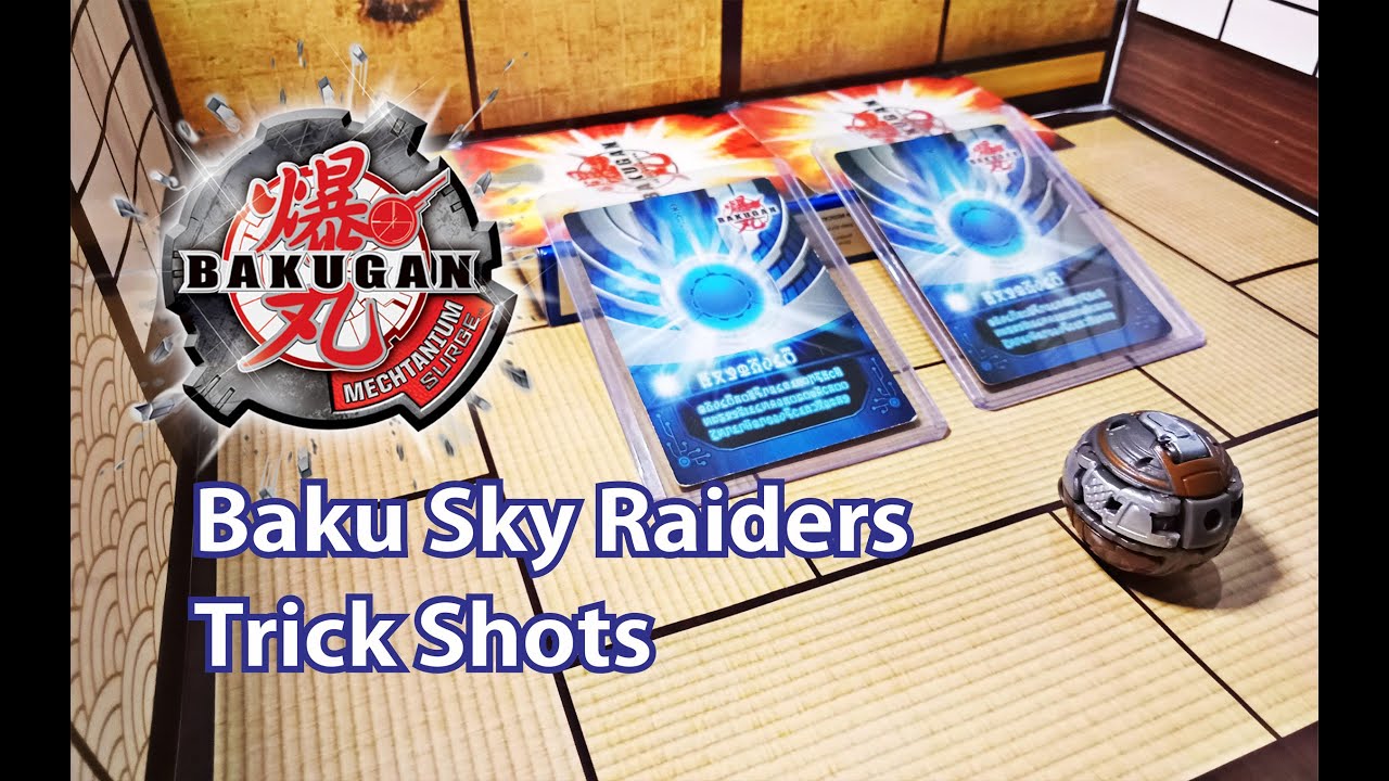 Baku Sky Raiders Trick Shots, Having Fun with My Jaakor (Bakugan ...