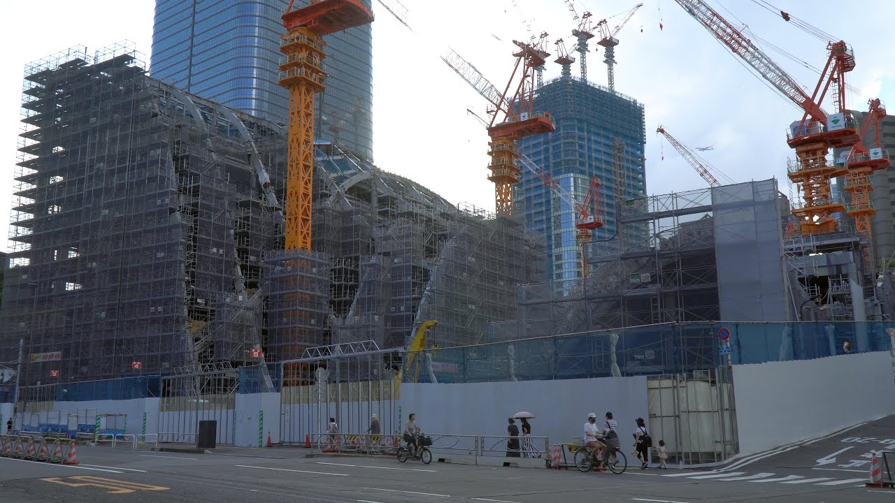 【虎ノ門・麻布台プロジェクト】（Toranomon-Azabudai Project） 完成時高さ日本一325mの超高層ビルの建設状況 ...