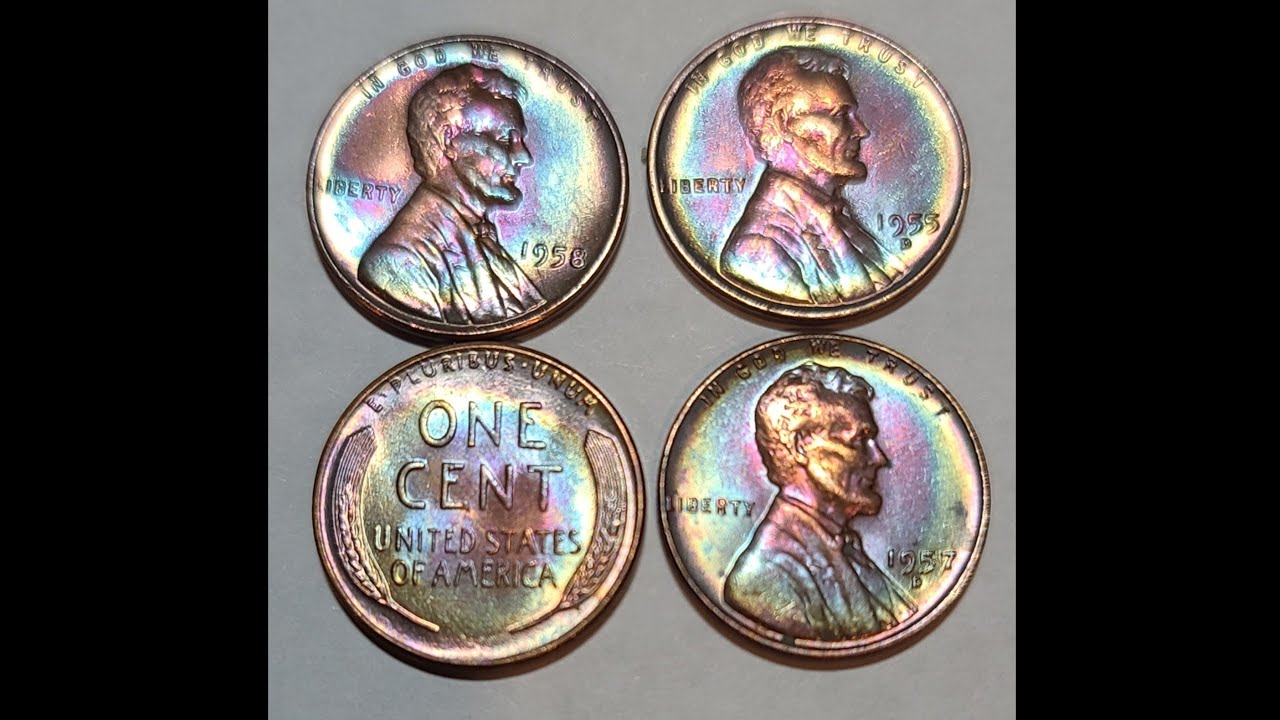How to Make Rainbow Toned Pennies - YouTube