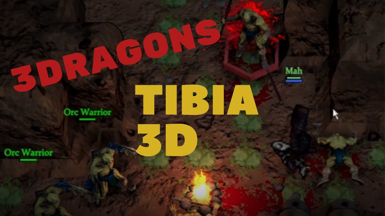Tibia 3D - Rookgaard - GAMEPLAY / #tibia - YouTube