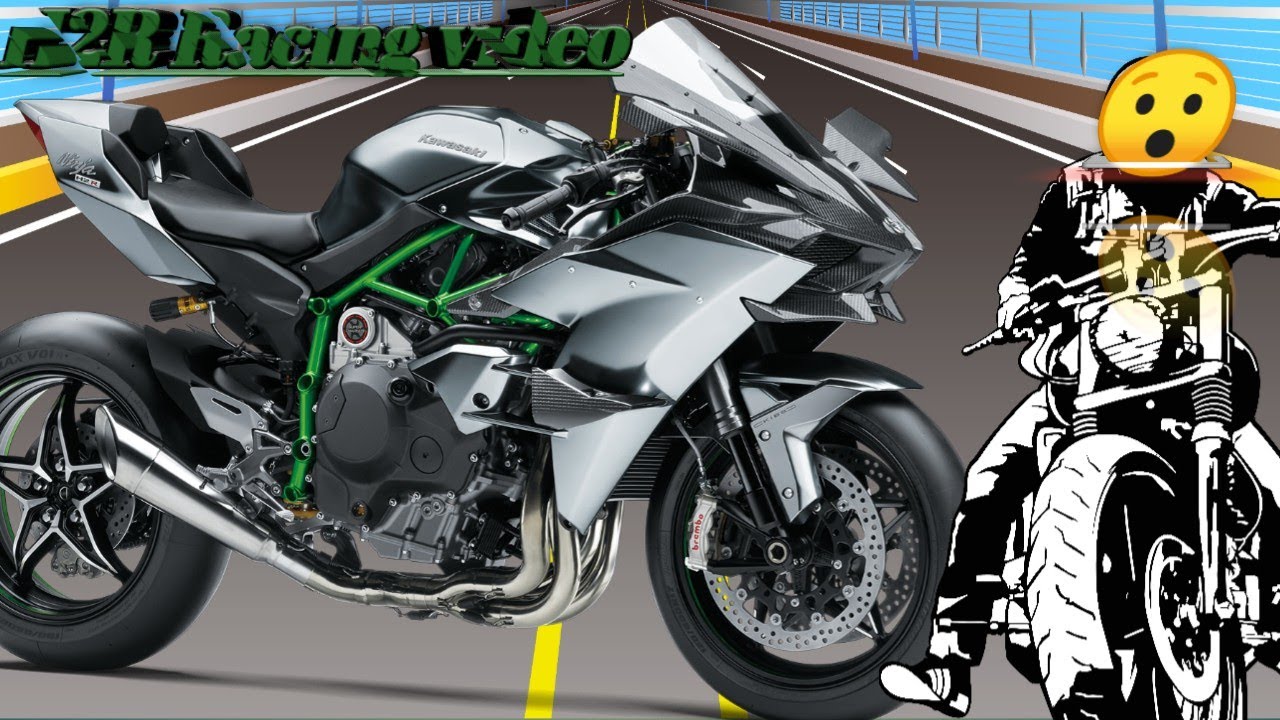 H2R Racing video🏍#Cartoon H2R Racing video 2023 - YouTube