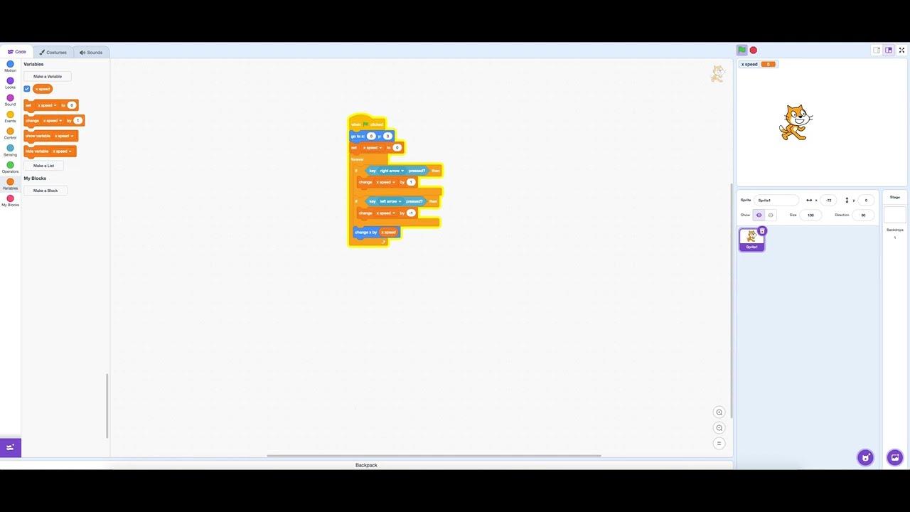 How to code SMOOTH movement in scratch - YouTube