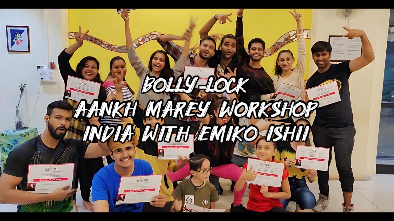 Bolly-Lock Workshop with Emiko Ishii | Aankh Marey | INDIA - YouTube