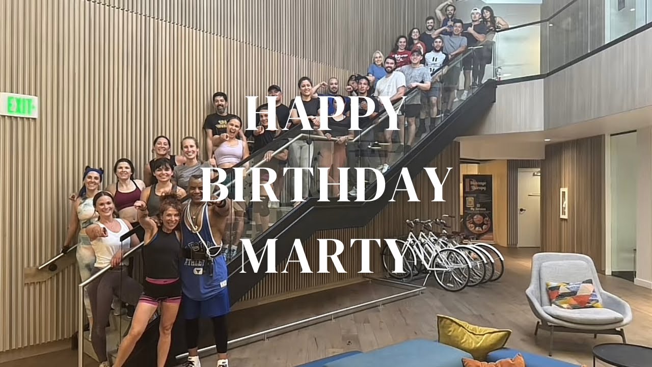 Happy birthday Marty! - YouTube