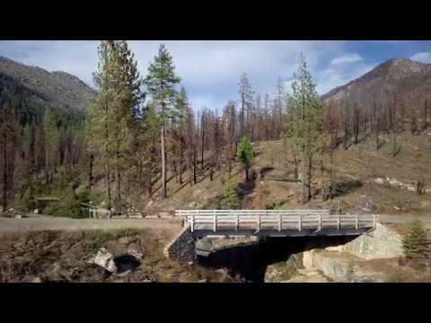 Clarks Fork Road & Campground 2019 - YouTube