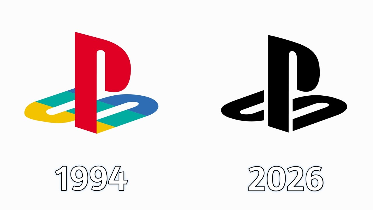 Evolution Of Playstation Logo 1994 2026 Youtube 0906