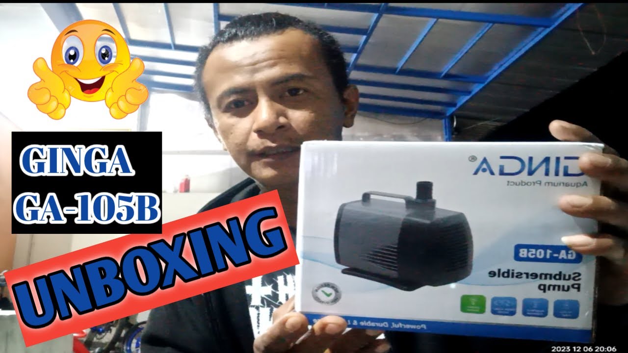 UNBOXING GINGA GA-105B ,Semburannya muantaaffff abisss 👍#gingaga105b # ...