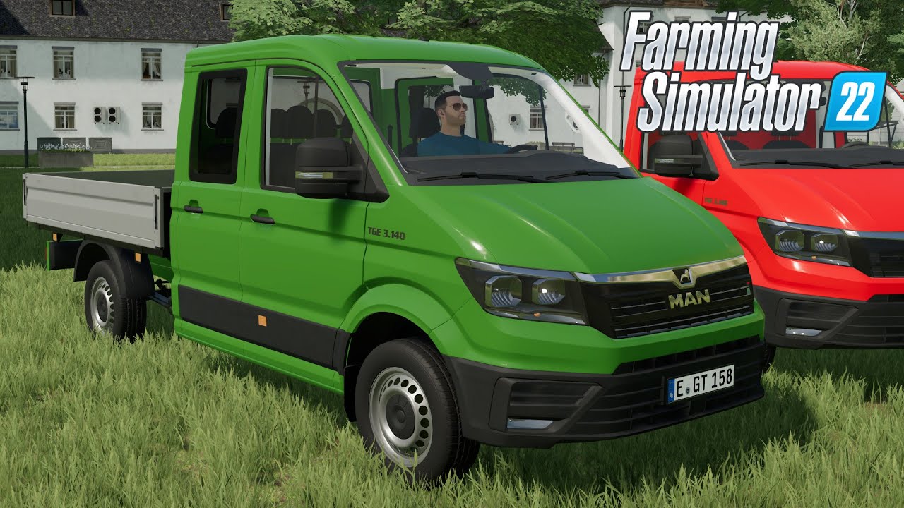 FS22 - MAN TGE 2018 Platform - Car mod for Farming Simulator 2022 - YouTube