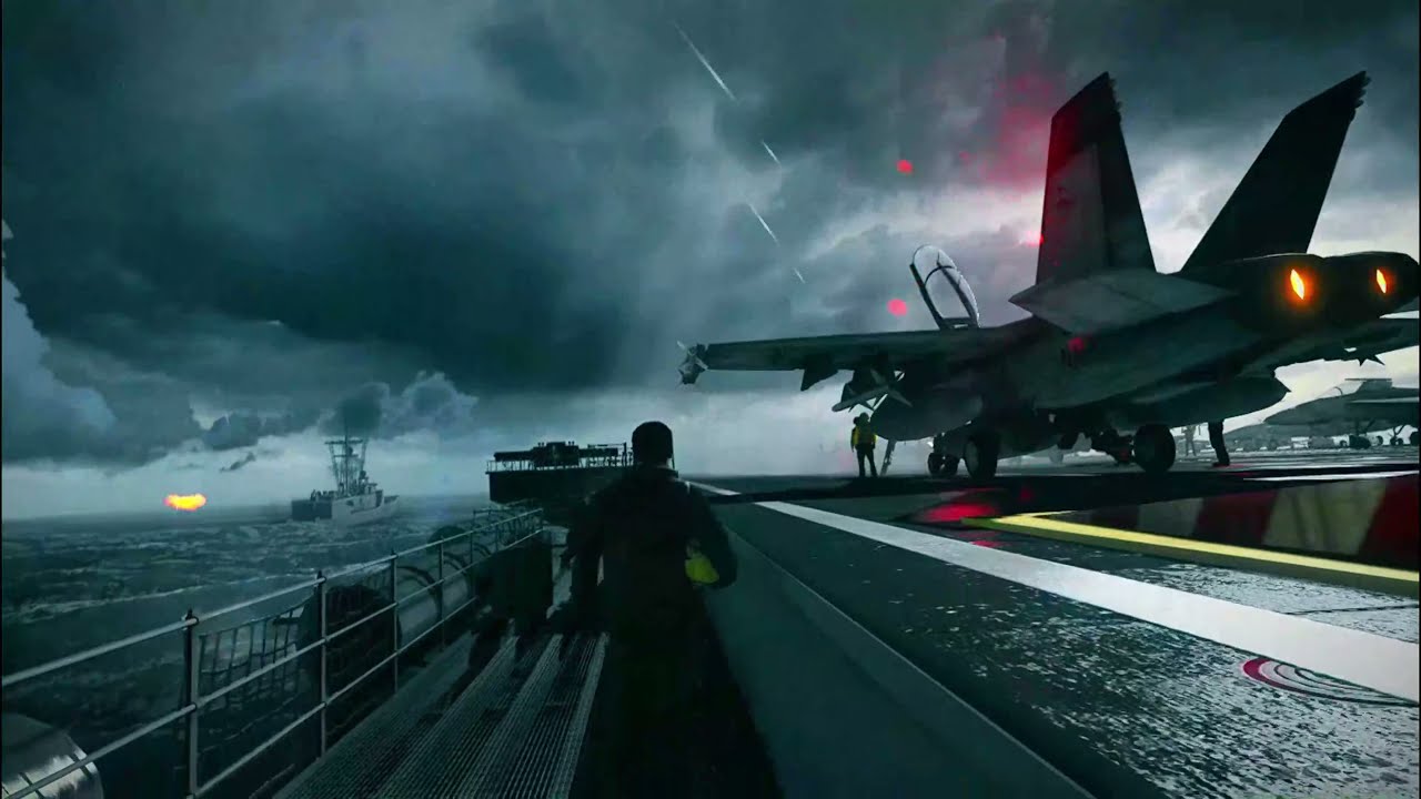 Battlefield 3 Jet Mission F 18 Hornet destroy other jet fighter going ...