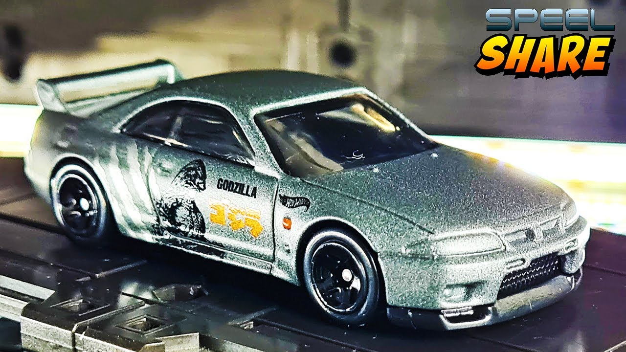 Hot Wheels Nissan Skyline GT-R BCNR33 - R33 Godzilla in Gray! - YouTube