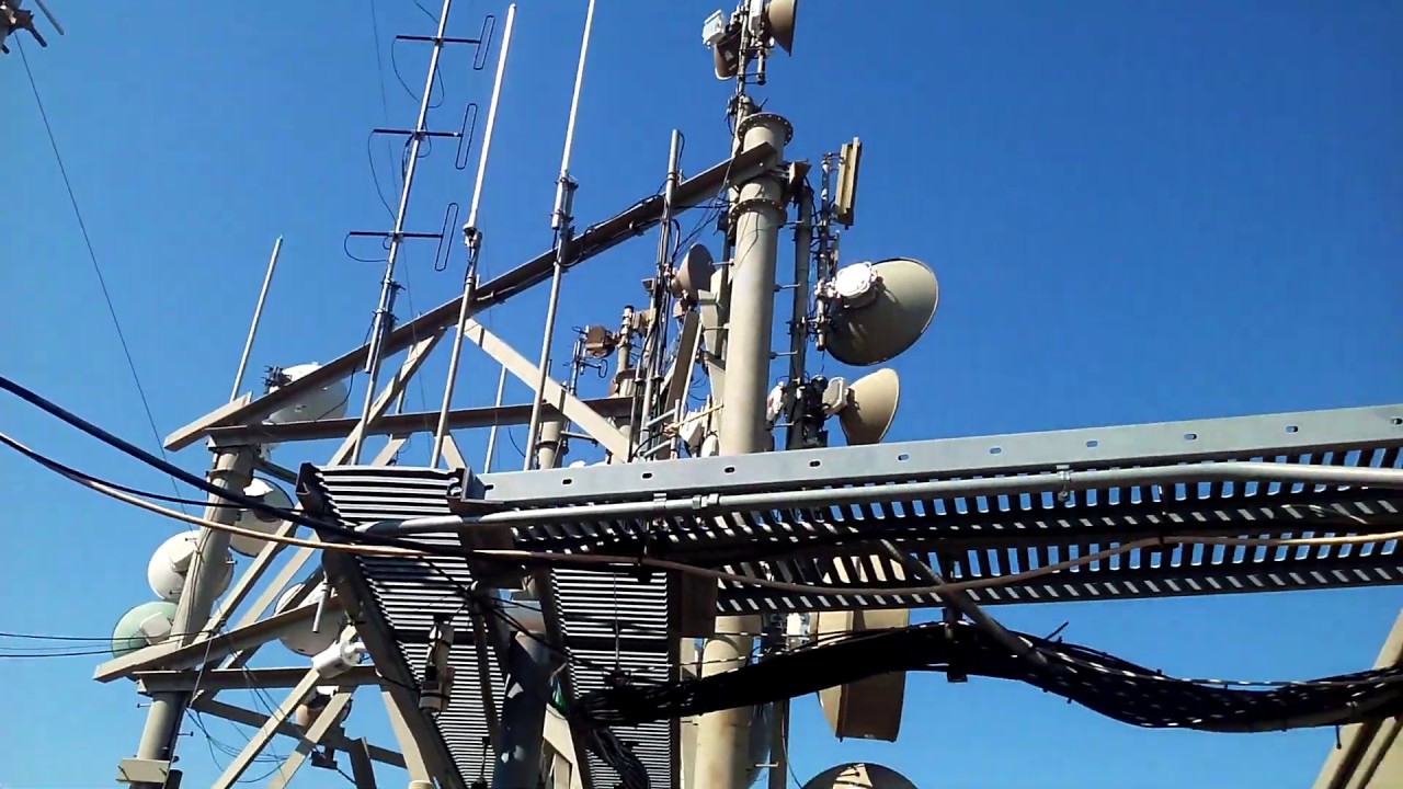 KFJC 89.7 FM transmitter site Black Mountain CA - YouTube