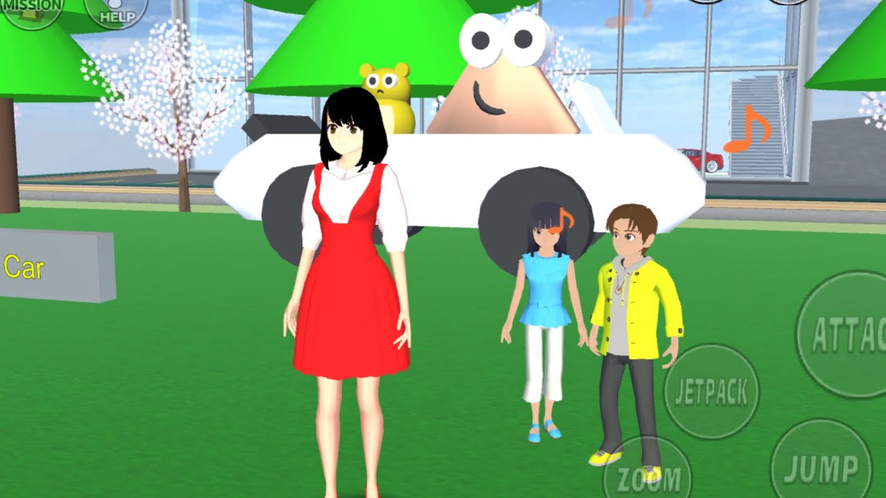 YUTA DAN MIO DI AJAK SAKURA KE TEMPAT WISATA POU GARDEN | SAKURA ...