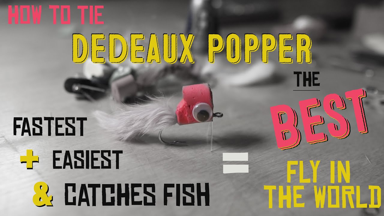 Here's How You Tie My Favorite Bass Fly - YouTube