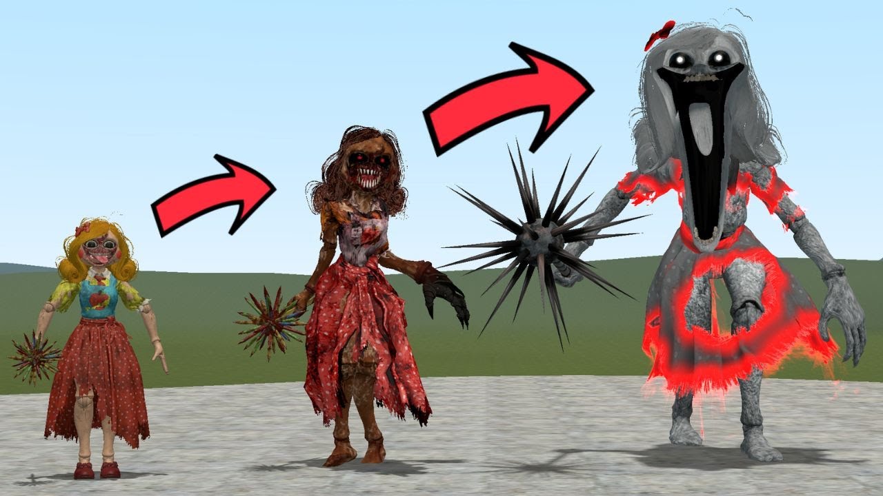 EVOLUTION OF MISS DELIGHT BOSSES IN POPPY PLAYTIME CHAPTER 3!! (Garry's ...