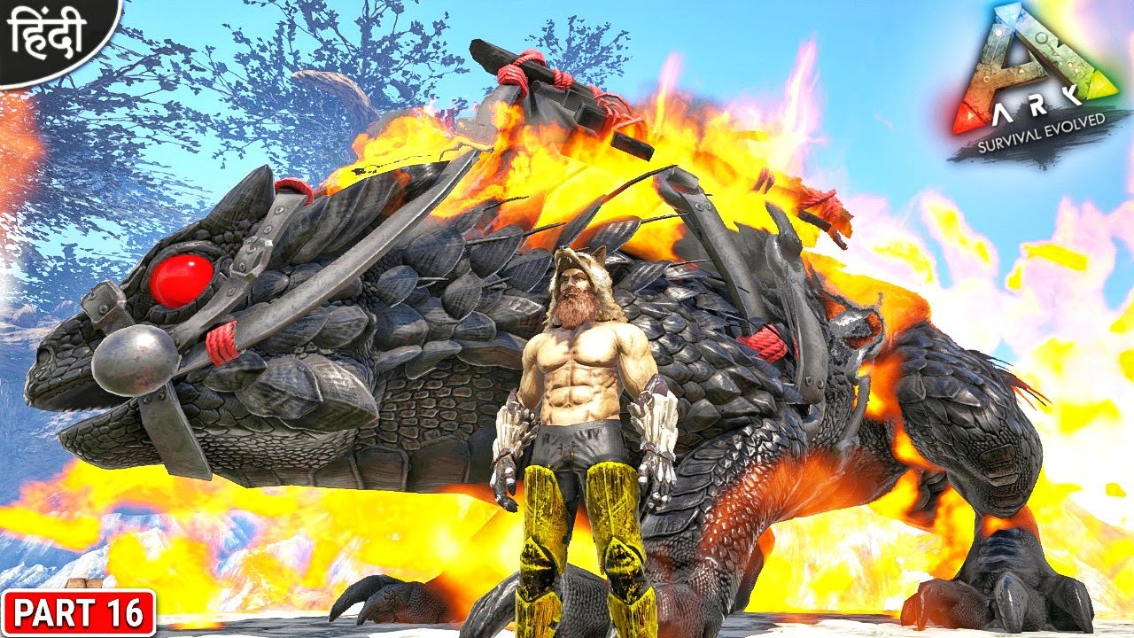 I Finally Tame Demonic Thorny Dragon🔥: Primal Fear Hardcore : ARK ...