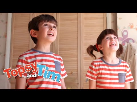 Yağmurlu Ev ve Garip Yataklar | Topsy ve Tim Çift Bölüm 101-102 | HD Full Bölümler