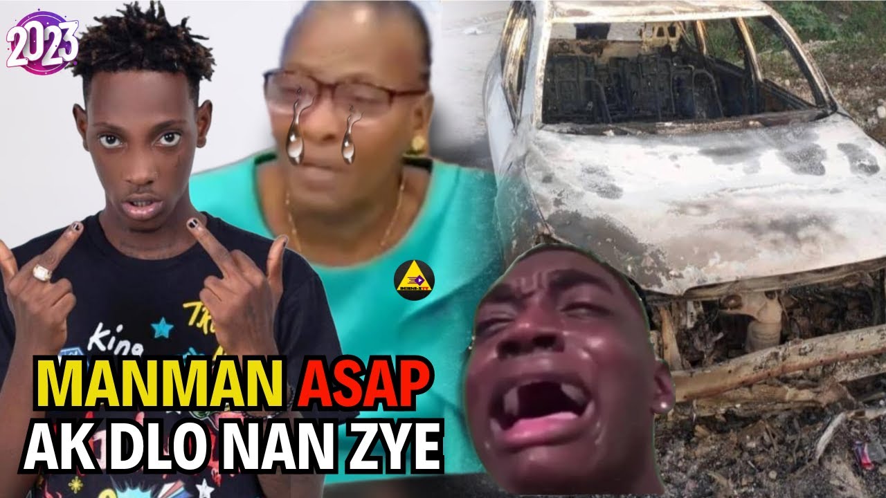 MACHIN ASAP TE A BOULE NET MANMAN ASAP AP KRIYE GEN MOUN KI DI ASAP ...