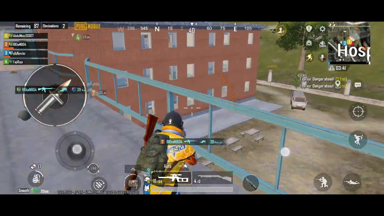 PUBG mobile Gameplay 7 kills | | Landing Area Hospital | Level 40 | # ...