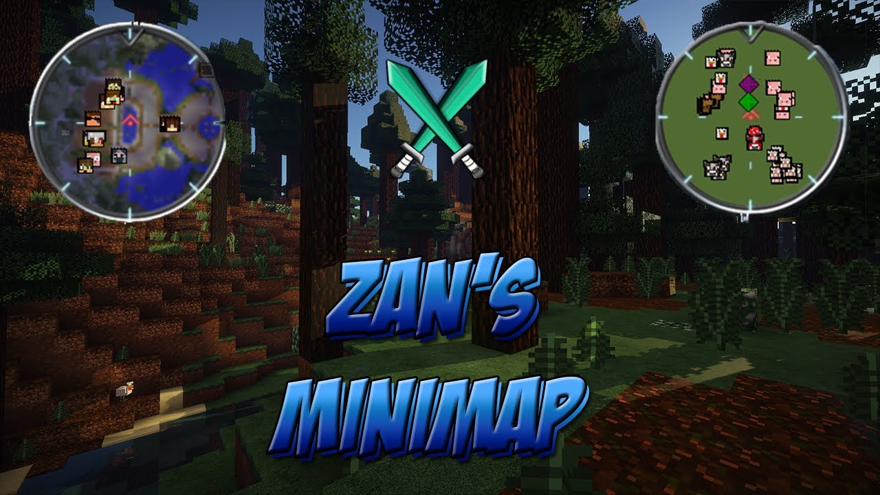 Minecraft: Como Instalar Zan's Minimap | 1.7.10 - YouTube