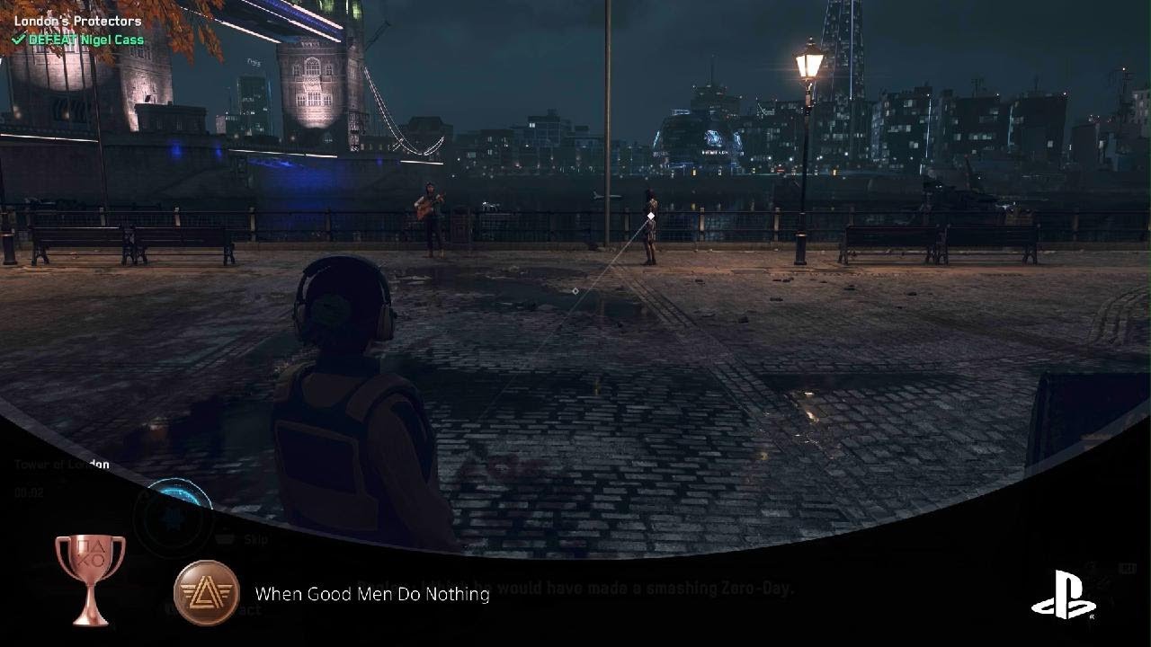 Watch Dogs: Legion (PS5): When Good Men Do Nothing Trophy - YouTube