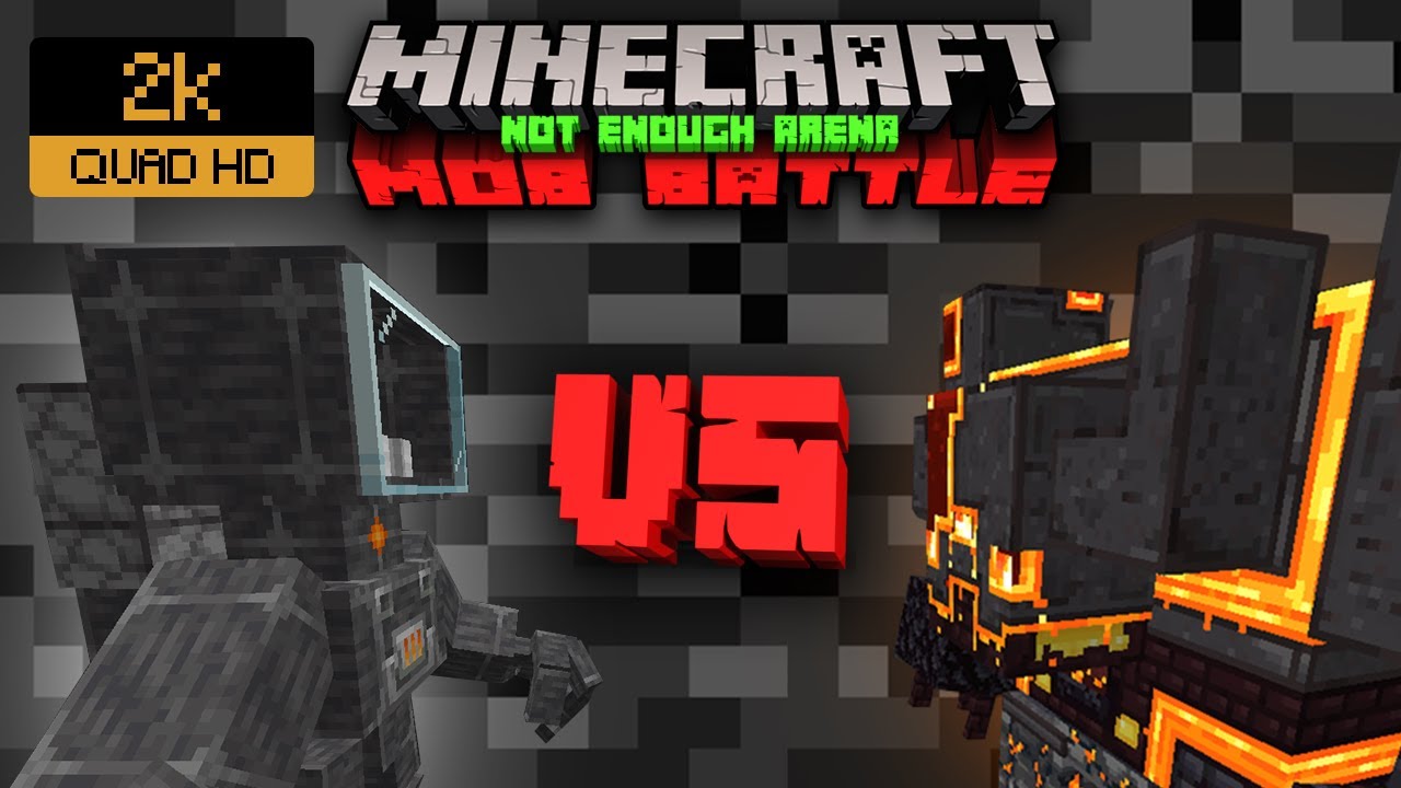 MECHA DRIVER VS NETHERITE MONSTROSITY | Minecraft Mob Battle - YouTube