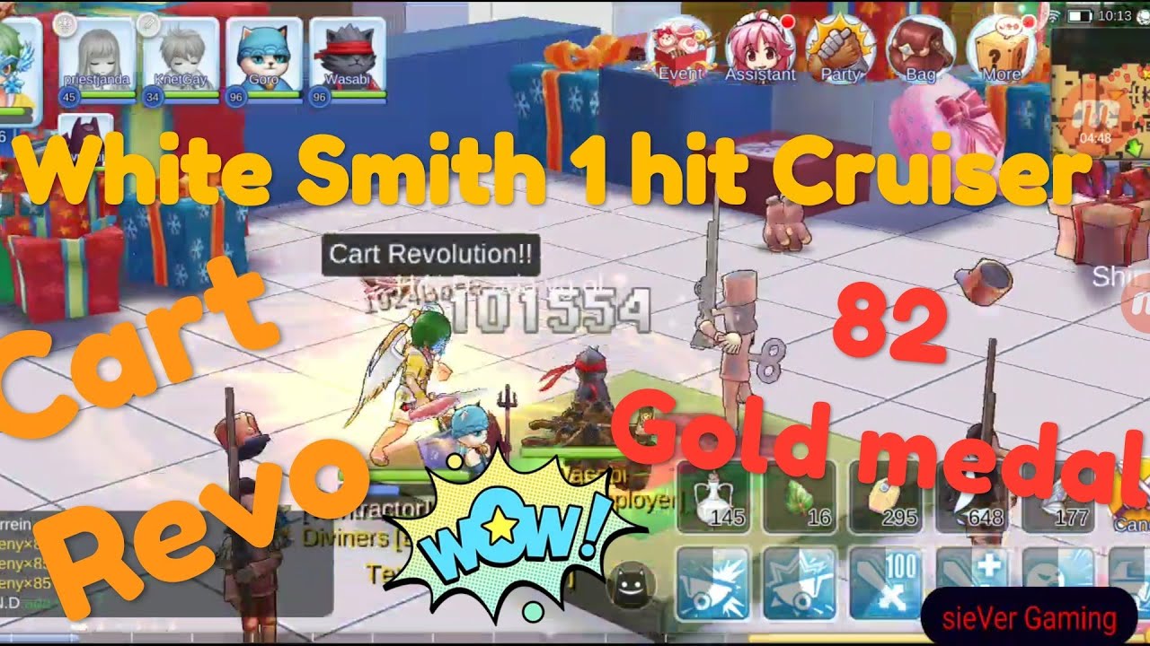 WhiteSmith Cart Revo build 1 Hit Cruiser - Ragnarok M Eternal Love ...