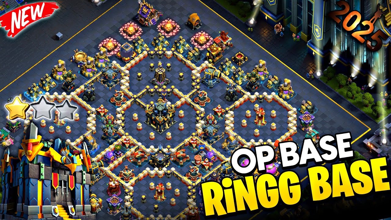 RING BASE TH17| TH17 NEW ANTI ROOT RIDER BASE LINK| TH17 WAR BASE LINK ...