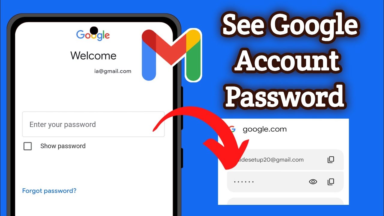 How to See Your Google Account Password on Mobile 2025 | How to check ...