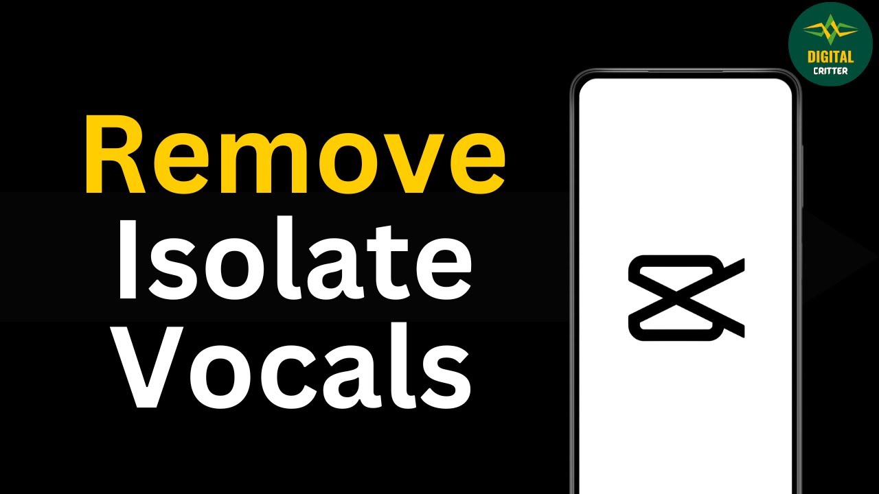 How to Remove Isolate Vocals from a Song using CapCut ? - YouTube