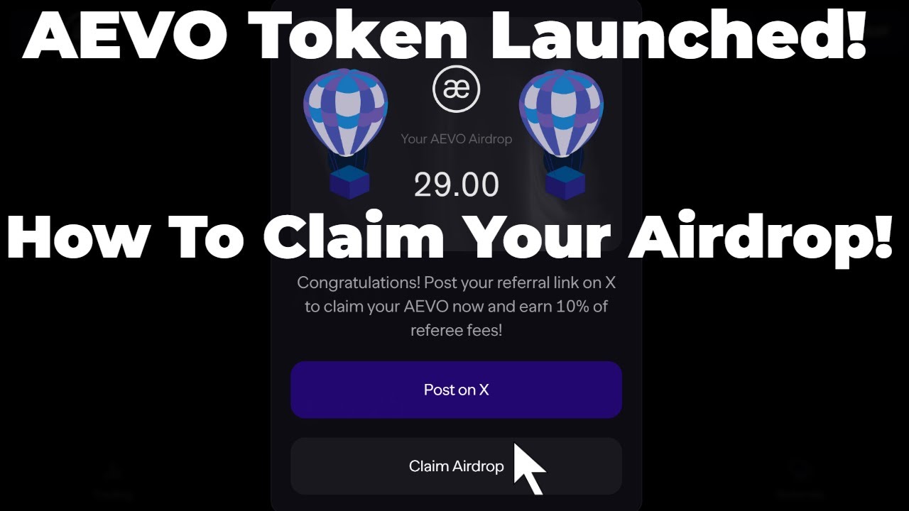 Aevo Token Has Launched! How To Claim Your Airdrop! - YouTube