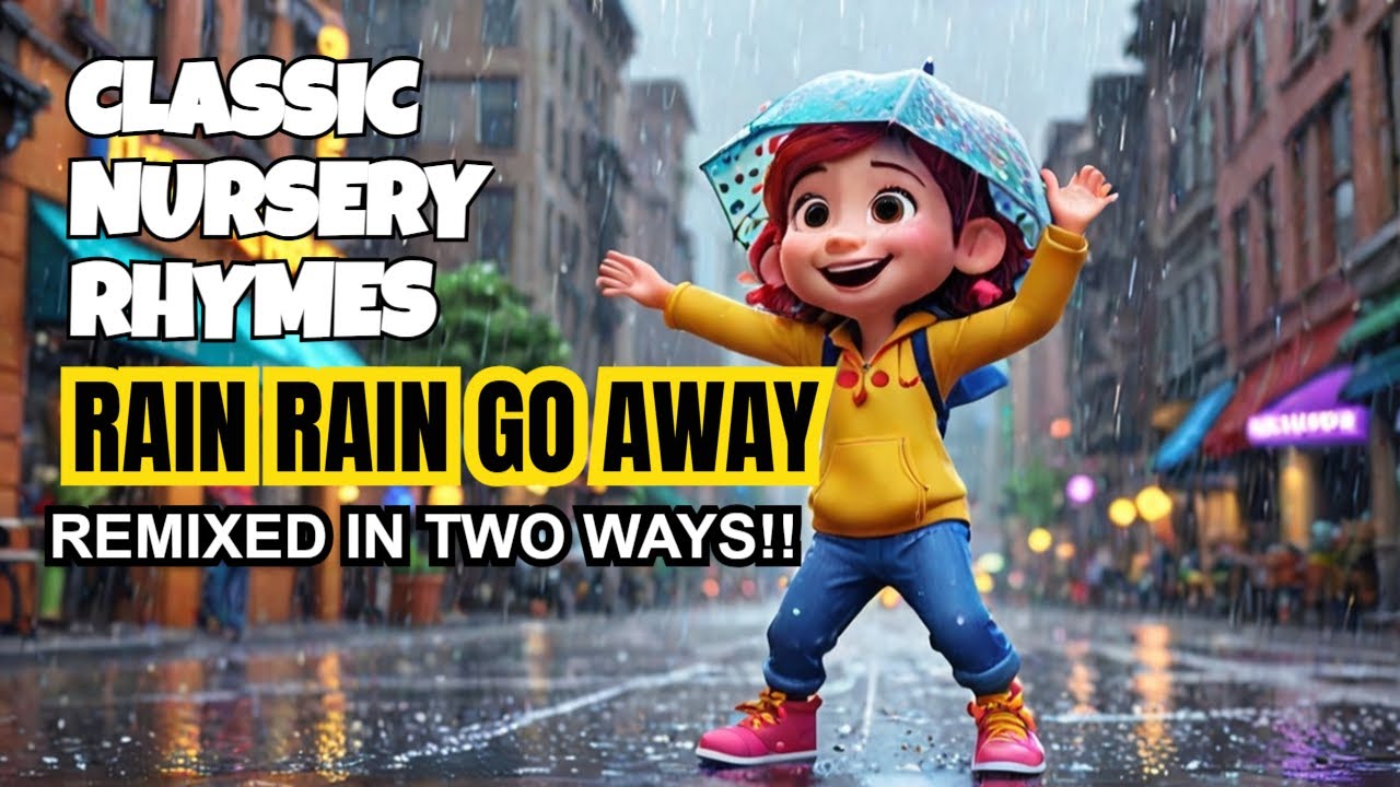 NEW | Rain Rain Go Away (Animated Version) Nursery Rhymes for Kids ...