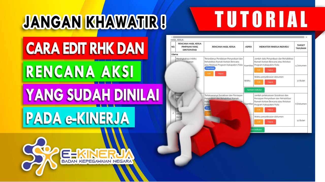 Cara edit SKP yang Sudah di Nilai | Edit RHK dan Rencana aksi yang Sudah Dinilai Atasan - YouTube