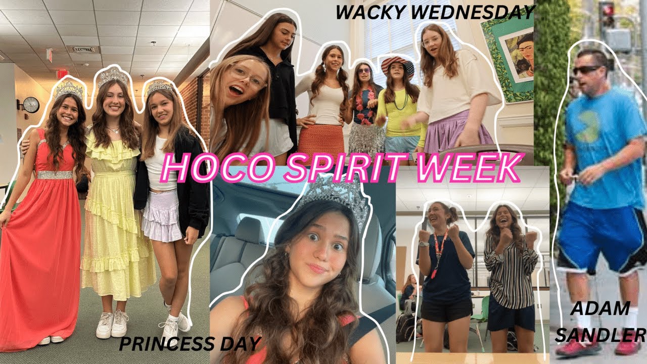 HOMECOMING SPIRIT WEEK *freshman year* - YouTube