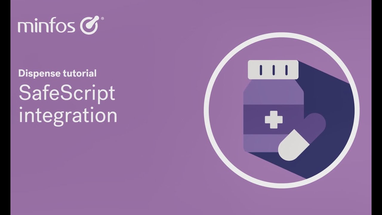 Minfos SafeScript integration tutorial video - YouTube