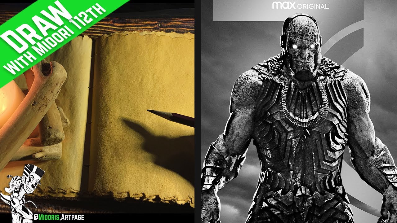 How to Draw Justice League Darkseid - YouTube